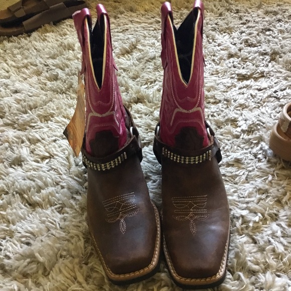 No Boundaries | Shoes | Caballo Dorado Size 2 Brown And Pink Western ...